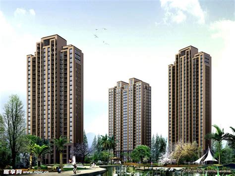 地产楼盘设计图 效果图 环境设计 设计图库 昵图网