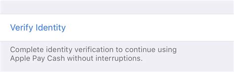 Verify Your Identity To Ensure Smooth Apple Pay Cash Transactions Appleinsider