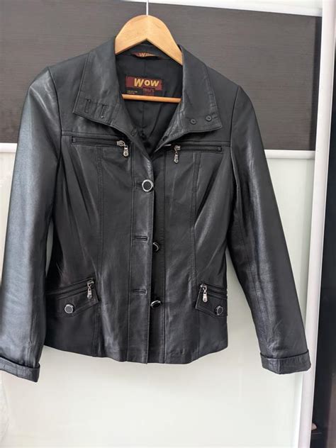 Шкіряна куртка — ціна 950 грн у каталозі Куртки Купити жіночі речі за доступною ціною на Шафі