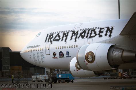 Iron Maiden Ed Force One June 2016 Schiphol Vascofialhonl