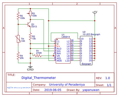 Digital Thermometer Platform For Creating And Sharing Projects OSHWLab