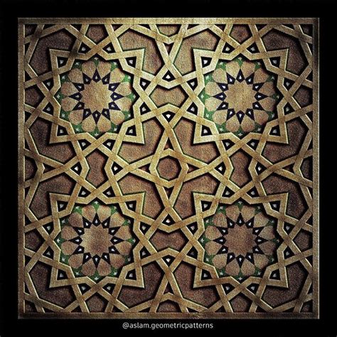 Aslam Qureshi on Instagram Drawing of a pattern of Sultan Öljeitü