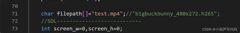 vscode配置ffmpeg sdl2 0开发环境（window mingw） vscode ffmpeg csdn博客