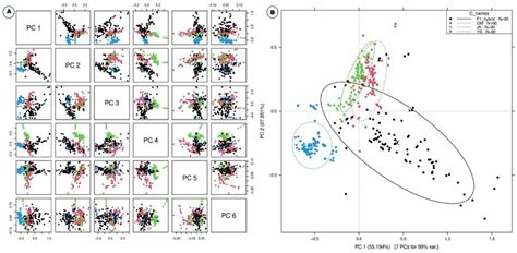 Principal Component Analysis PCA Paired Plot A And PC Vs PC Plot Download Scientific