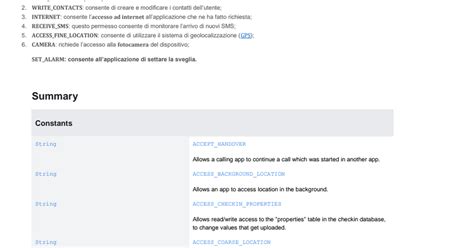 List Android Permissions General Discussion MIT App Inventor Community