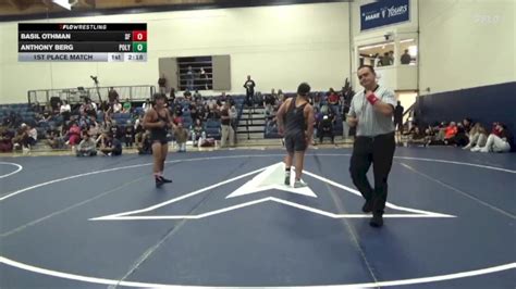 157 Lbs 1st Place Match Basil Othman San Francisco State Vs Anthony