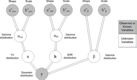 Graphical Model Showing Relationships Between Variables Download Scientific Diagram