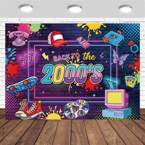 2000s Party Decorations