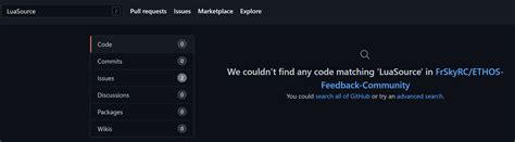 Lua Examples Broken Issue FrSkyRC ETHOS Feedback Community