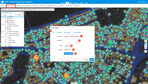 Map Properties GIS Cloud Learning Center