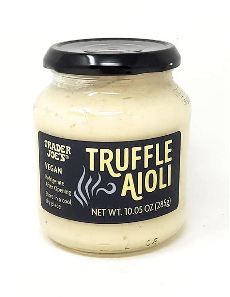 Amazon Com Trader Joe S Truffle Aioli Net Wt 10 05 Oz 285g Pack Of 1 Grocery Gourmet Food