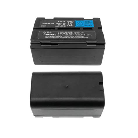 2 pcs BDC70 Li-ion battery For Total Station BDC70 battery GPS 7.2V ...
