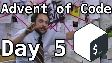 This Was Almost Too Hard Advent Of Code In Bash Day 5 2023 Youtube