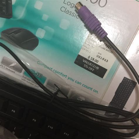 Brandnew Logitech Ps2 Keyboard Come With Mouse Computers And Tech Parts And Accessories Mouse