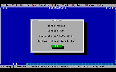 Borland Turbo Pascal 70 Download Domriver