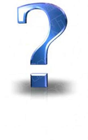 Download High Quality Royalty Free Metal Blue Question PowerPoint Graphics And Metal Blue