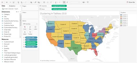 k means clustering in tableau 10 0