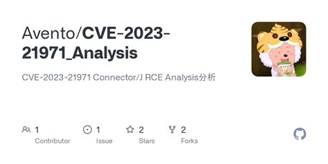 Github Aventocve 2023 21971analysis Cve 2023 21971 Connectorj Rce