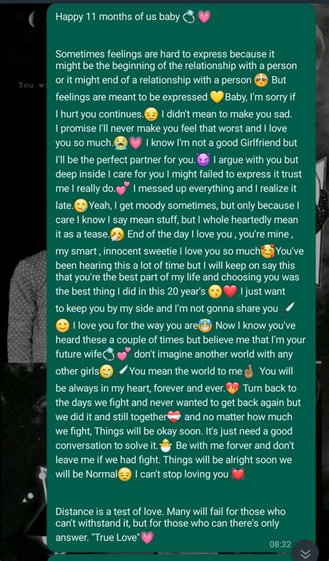 11th Month Anniversary