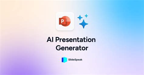 Generate Powerpoints With Ai From Text Slidespeak Chatgpt Powered Ai For Powerpoint