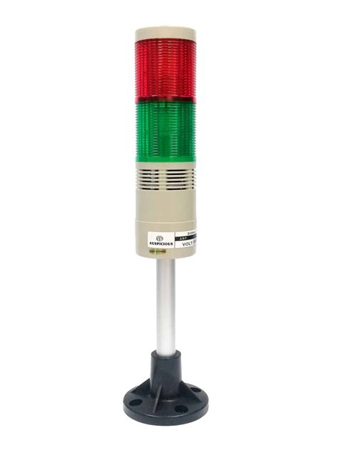 stack light with buzzer led red green arpfb5 auspicious