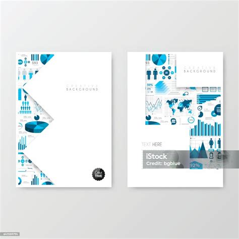브로셔 템플릿 레이아웃 표지 디자인 비즈니스 연례 보고서 전단지 잡지 0명에 대한 스톡 벡터 아트 및 기타 이미지 0명 광고 기업 재무와 산업 Istock