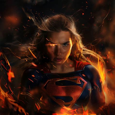 Gal Gadot As Supergirl 3 By Kyhcho On Deviantart