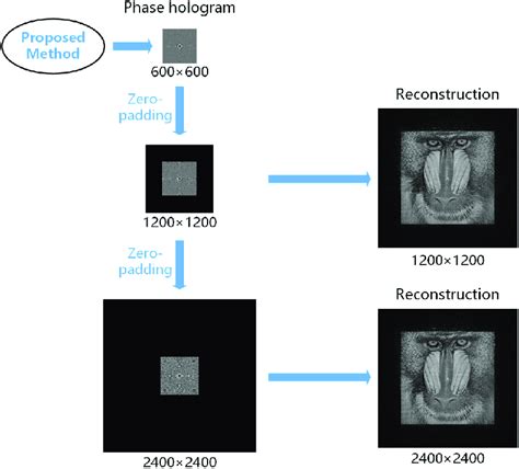 Numerical Reconstructions With Different Sampling Interval Set Into The