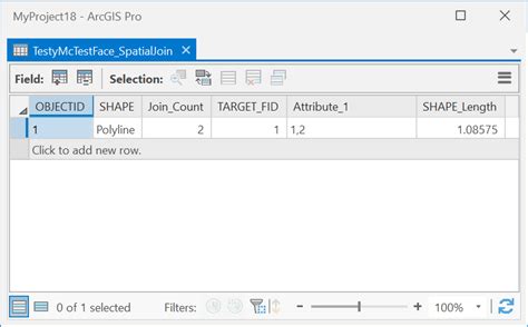 Solved Intersect Line With 2 Points Keeping Attributes Of Esri
