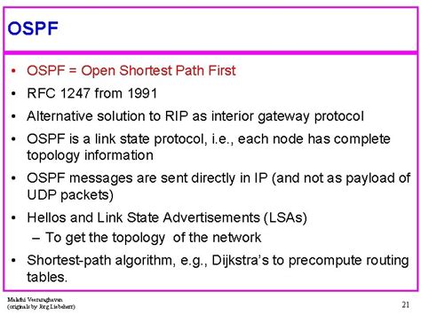 Link State Routing Algorithm Use A Routing Protocol
