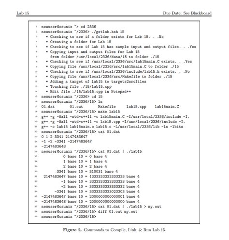 Solved Lab 15 Due Date See Blackboard Source File