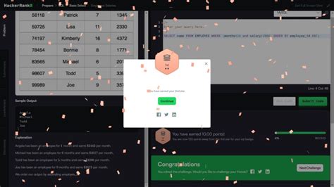 Ritiz Shukla On Linkedin Sql Hackerrank Dataanalytics