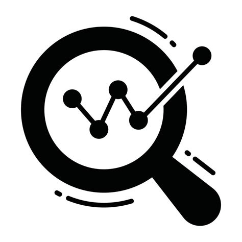 growing chart with magnifier concept of data data analytics 23014406