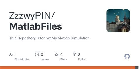 GitHub ZzzwyPIN MatlabFiles This Repository Is For My My Matlab Simulation