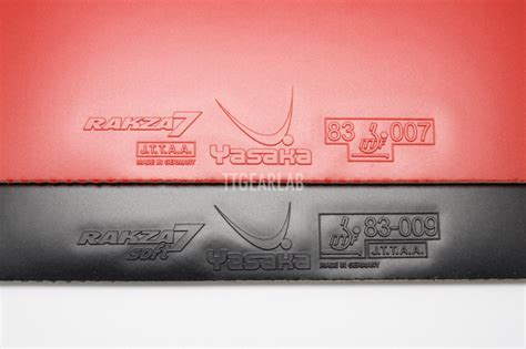 Yasaka Rakza 7 & Rakza 7 soft [Photos & Information] – TTGearLab