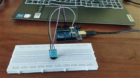 arduino with dth11 sensor techmiya solutions youtube