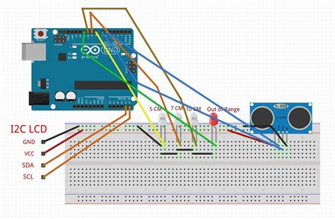 HC SR And LCD Circuit Problem General Guidance Arduino Forum