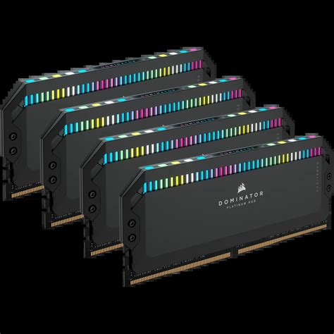 Dominator® Platinum Rgb 64gb 4x16gb Ddr5 Dram 5200mhz C38 Memory Kit