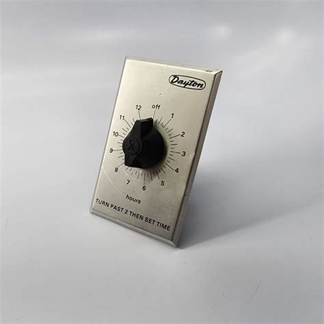 Dayton Electric 12 Hour Timer Without Hold Feature 2eo52c Max Marine Electronics