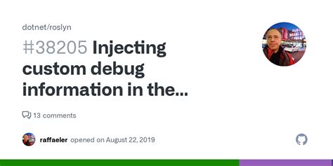 injecting custom debug information in the portable pdb · issue 38205