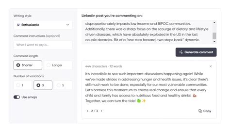 Ai Linkedin Comment Generator Free Tool Planable