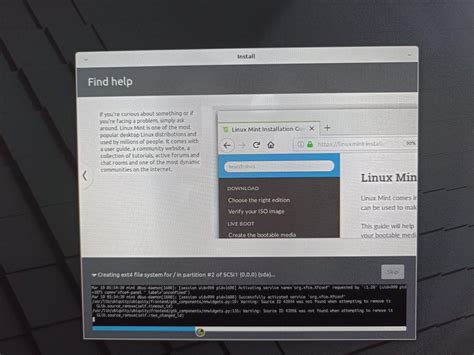Linux Mint Stuck On Installation R Linuxmint