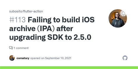 Failing To Build Ios Archive Ipa After Upgrading Sdk To 250 · Issue