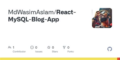 Github Mdwasimaslamreact Mysql Blog App