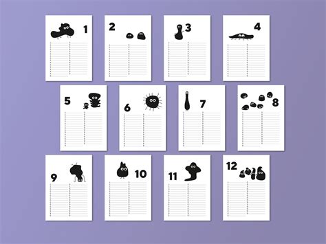 Printable Download A4 Calendar Blobs Design Etsy Printable Download A4 Calendar Blobs Design Etsy