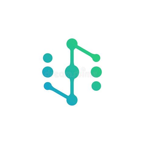 Modern Concept Science Logo Design Premium Vector Stock Illustration