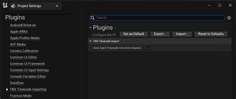 Github Mystfitfbxtimecodeimporter