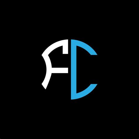 Fc Letter Logo Creative Design With Vector Graphic Abc Simple And