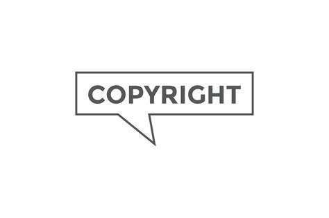 Copyright Button Web Banner Templates Vector Illustration 17055720