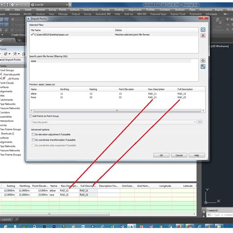 Solved Importing Point From File Autodesk Community
